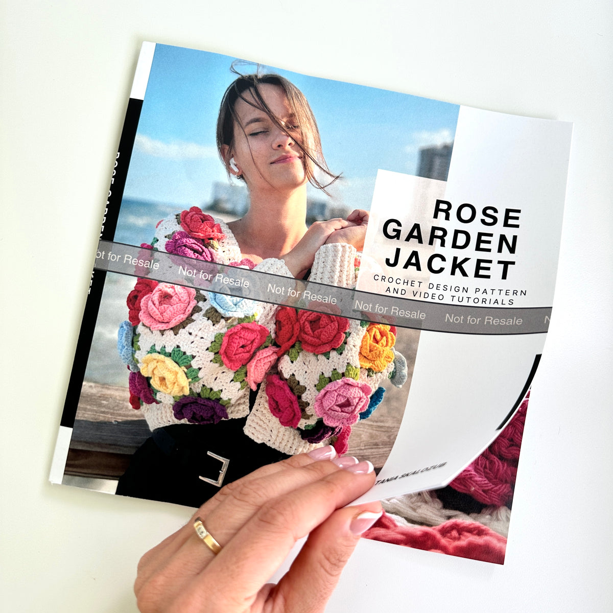 Book "Rose Garden Jacket" - launched on Amazon – TSCrochetDesign